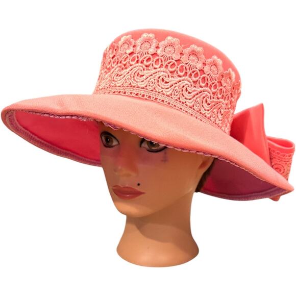 Ms. Divine | Accessories | Vintage Ms Divine Derbychurch Hat Peach ...